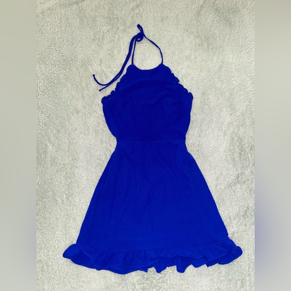 Dresses | Royal Blue Mini Dress Formal | Poshmark